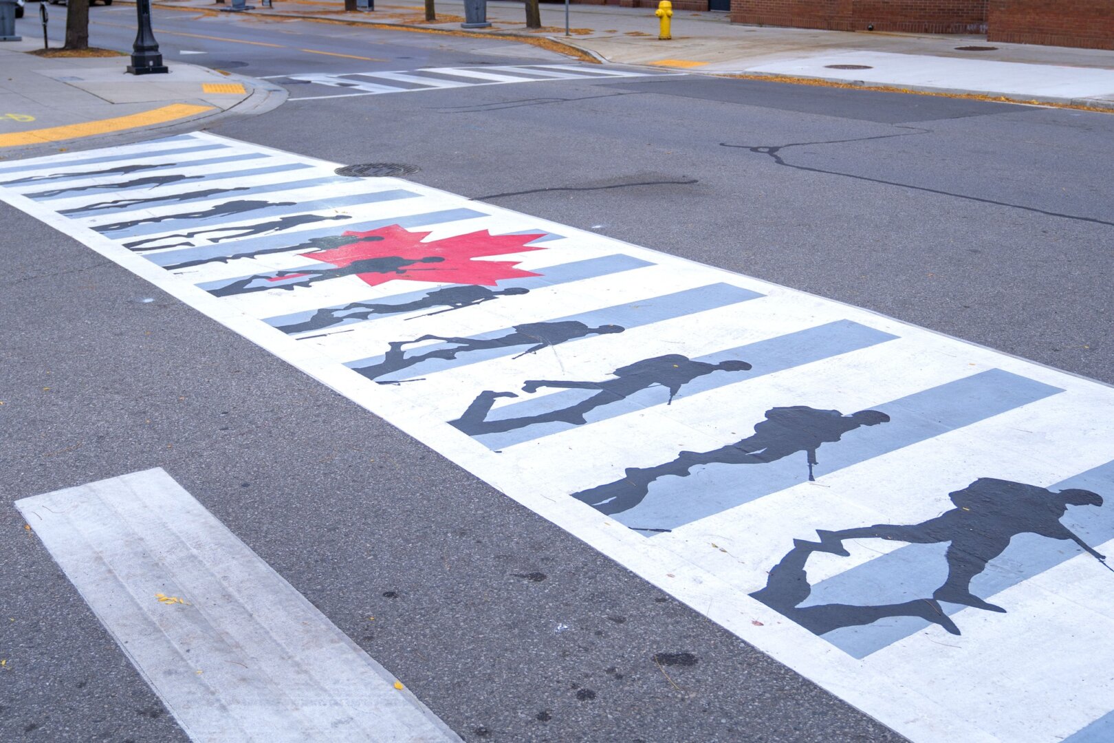 New Crosswalks Honouring Veterans - 99.1 FM CKXS | Your Music Variety