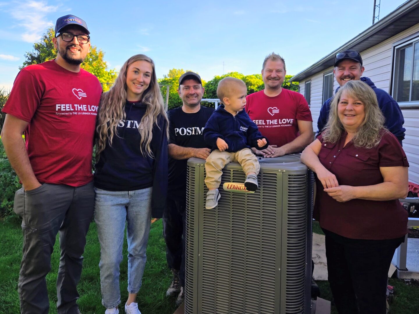 Five Local Families are Feeling the Love from Postma and Lennox - 99.1 ...