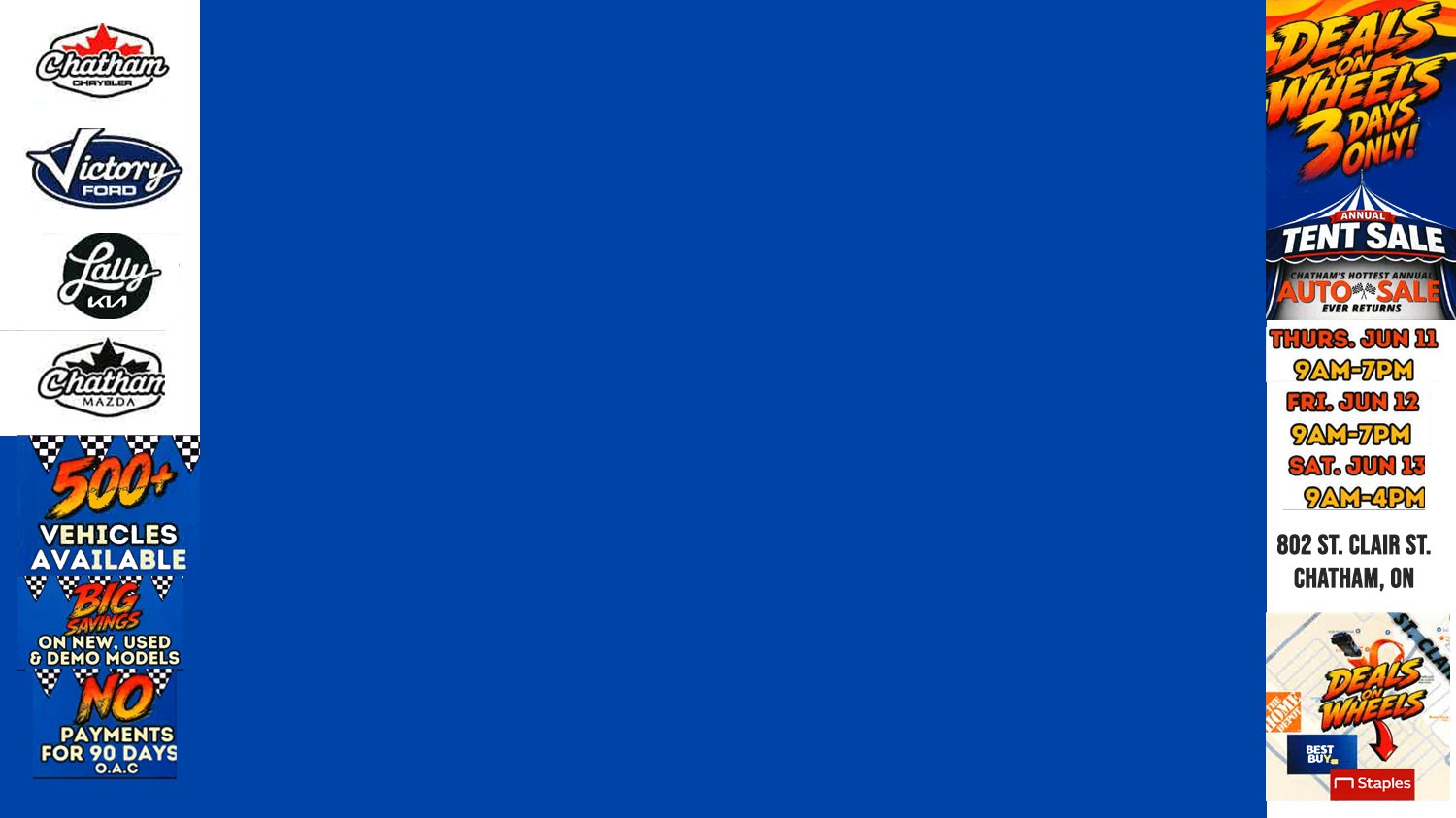 Taste of Chatham-Kent (TOCK) - 99.1 FM CKXS | Your Music Variety